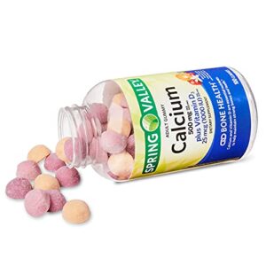 Spring Valley Adult Gummy Calcium with Vitamin D3 50 servings