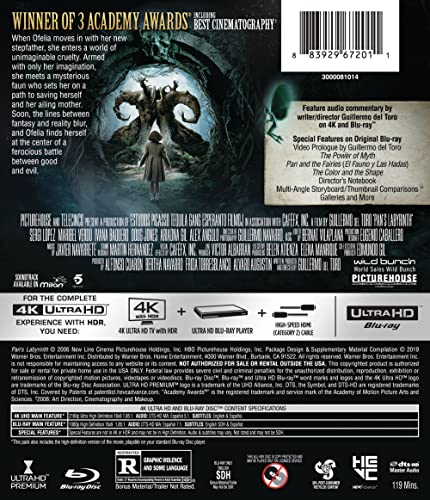 Pan's Labyrinth (4K Ultra HD + Blu-ray) [4K UHD]