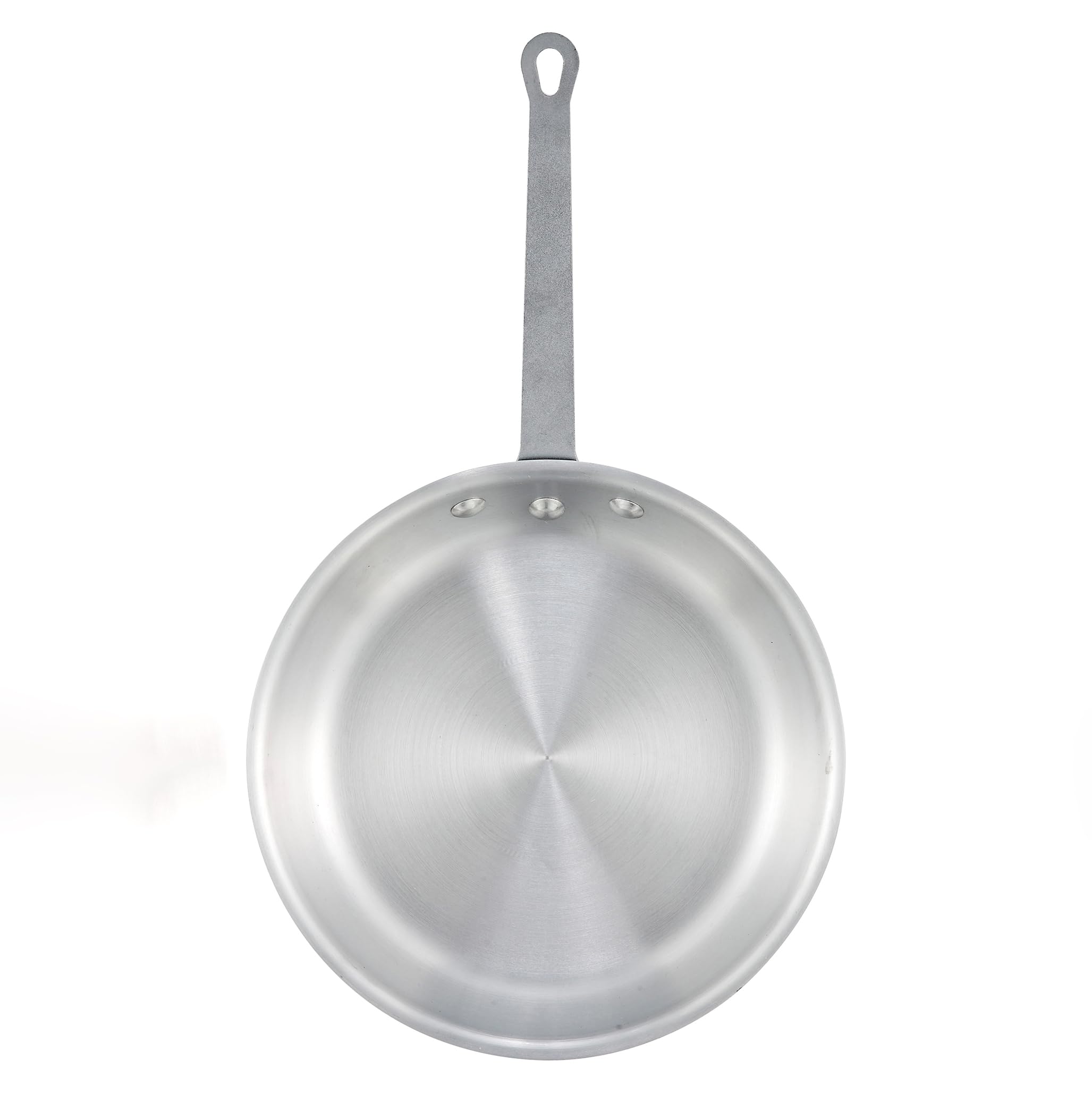 Winco AFP-8A Commercial-Grade Aluminium Fry Pan/Skillet, 8", Silver