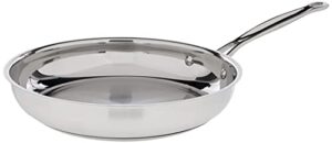 cuisinart 10-inch open skillet, chef's classic stainless steel cookware collection, 722-24