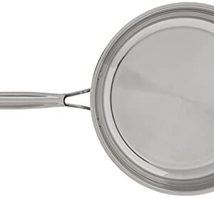 Cuisinart 10-Inch Open Skillet, Chef's Classic Stainless Steel Cookware Collection, 722-24