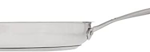 Cuisinart 10-Inch Open Skillet, Chef's Classic Stainless Steel Cookware Collection, 722-24