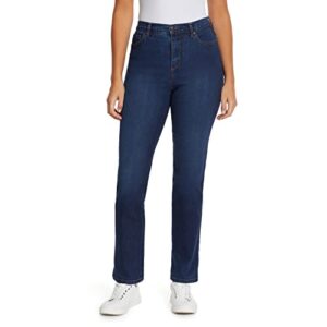 gloria vanderbilt women's amanda classic high rise tapered jean standard, scottsdale, 12 short