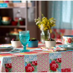 The Pioneer Woman Patchwork Tablecloth, 52 x 70