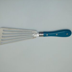 The Pioneer Woman Thin Stainless Steel Metal Spatula 12 1/4" Turner ABS Handle Dishwasher Safe, Teal