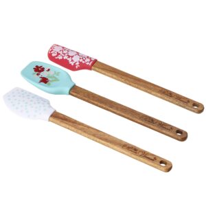 the pioneer woman mini spatula set, 3 piece