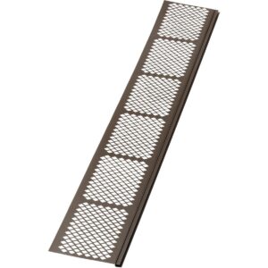 amerimax home products 85279bx brown amerimax 6 in. w x 36 in. l plastic gutter guard, no size