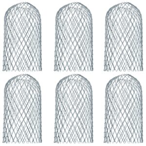 gutter guards expandable aluminium filter strainer pstops blockage leaves debris (3 inch) (6)