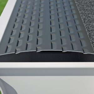 E-Z-GUTTER GUARD EZ-Shield-10 Gutter Guard, Black