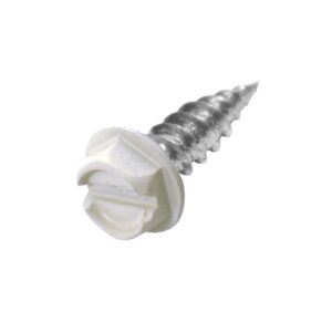 malco - hw8x3/4 zwg hw8x3/4zwg sheet metal screw (100 pack), 3/4" length, white