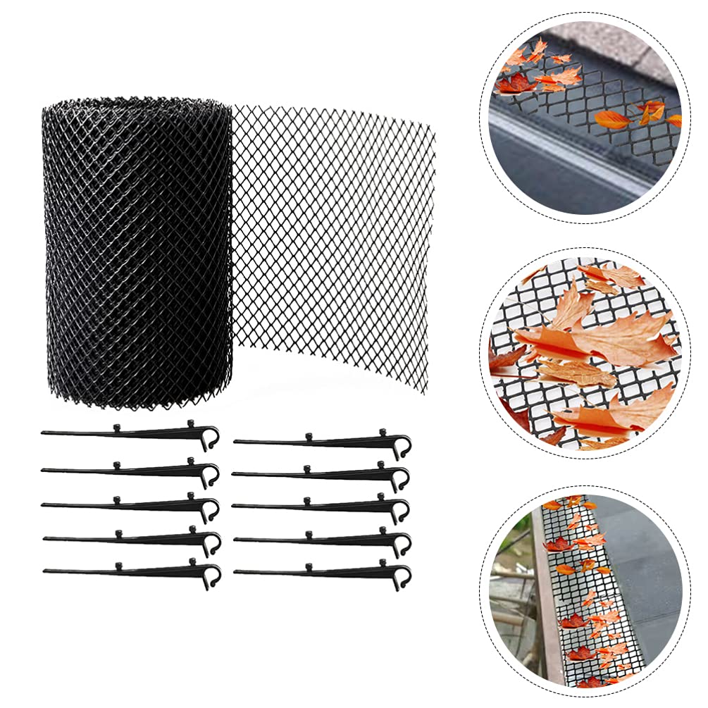 1 Set Anti-falling Net Mesh Netting Protecting Netting Gardening Nets Sink Nets Plastic Eaves Net Anti Leaf Protection Net Gardening Mesh Plastic Net Mesh Protective Nets