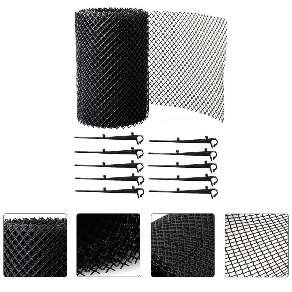 1 Set Anti-falling Net Mesh Netting Protecting Netting Gardening Nets Sink Nets Plastic Eaves Net Anti Leaf Protection Net Gardening Mesh Plastic Net Mesh Protective Nets