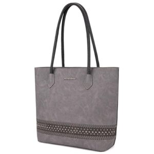 montana west large handbags for women tote bag with zipper top-handle shoulder bag mwc-090bgy