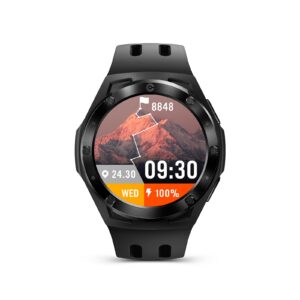 Mentech Xe1 Smartwatch, Lightweight Fitness Tracker with 1.2” Touch Screen, 110 Sport Modes, GPS, Sunlight-Visible, 5ATM Waterproof, 14-Day Battery Life, for Android and iOS Phones