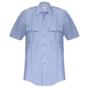 men's paragon plus short sleeve shirt xl blue