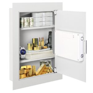 ReunionG Electronic Wall Safe Security Box, 83 CF Built-in Wall Electronic Flat Security Safety Cabinet, Large Jewelry Security-Paragon Lock & Safe