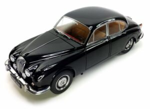 1967 daimler v8-250 black 1/18 by paragon 98311 limited edition. only 3000pc produced worldwide. comes with numbered certificate of authenticity. by paragon