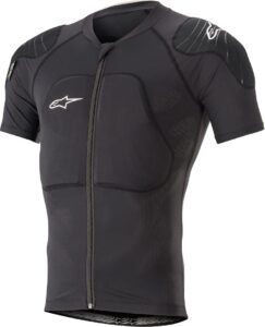 alpinestars men's standard paragon lite jacket-short sleeve, black, s