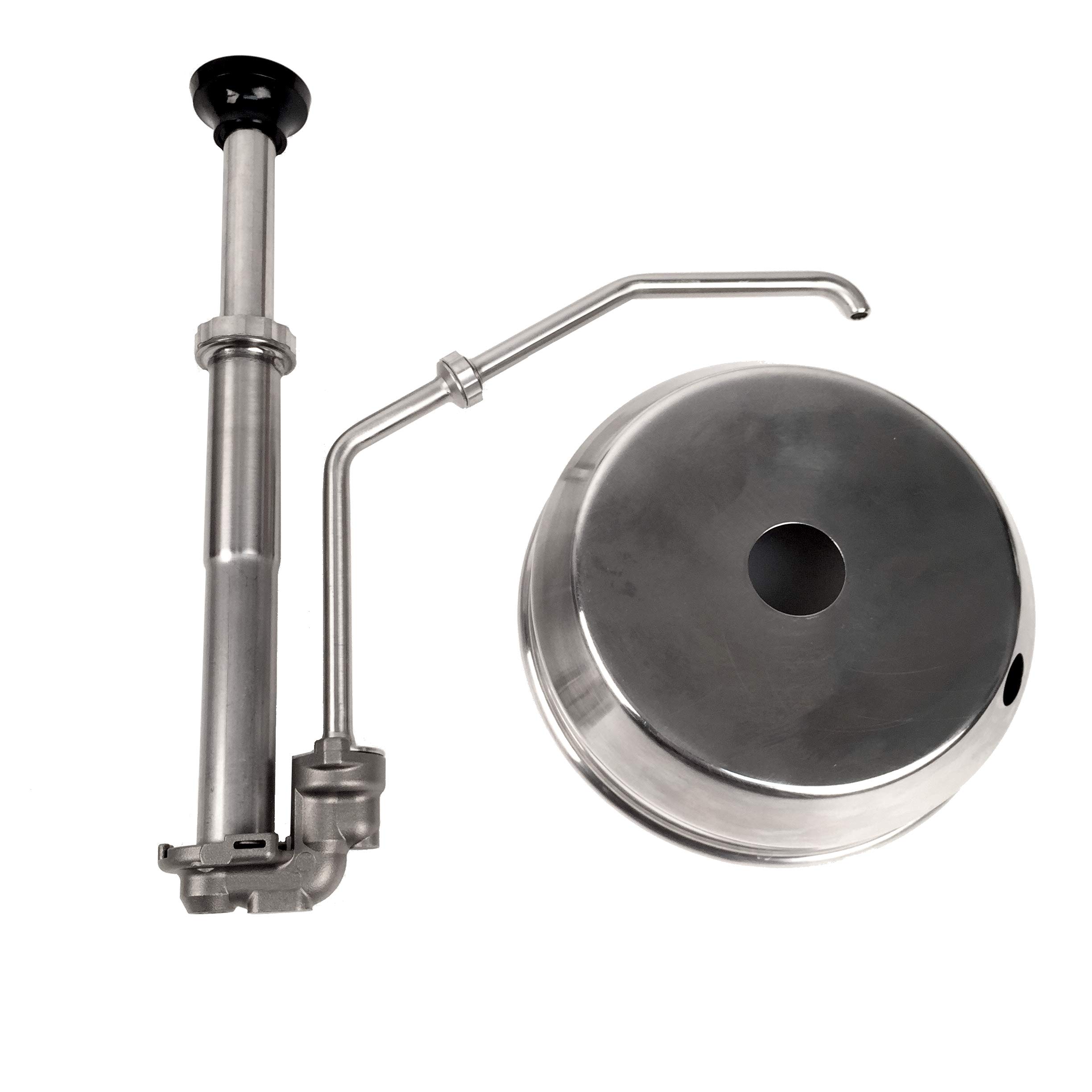 Paragon Pro-Deluxe 2029E Ladle/Pump Dual Warmer Operator-Facing for Professional Concessionaires Requiring Commercial Quality & Construction. Accommodates #10 Can, Stainless Steel