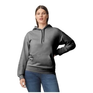 Gildan Unisex Adult Softstyle Fleece Midweight Hoodie (L) (Paragon)