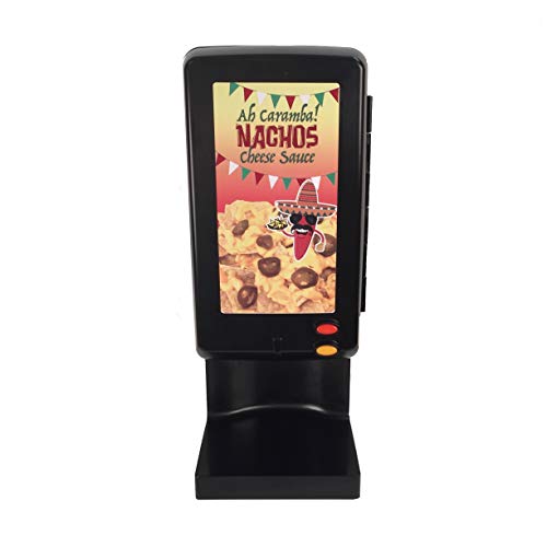 Paragon 2030 Ay Caramba Nacho Cheese Warming Dispenser, Black