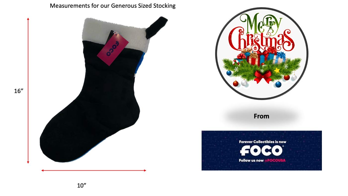 FOCO NASCAR Christmas Stocking - Limited Edition Holiday Stocking - Represent Racing with Officially Licensed NASCAR Holiday Fan Gear (#11 Denny Hamlin)