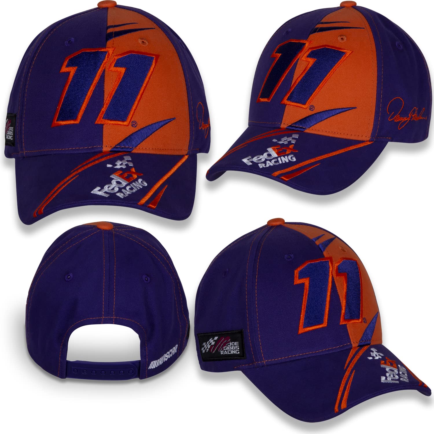 Denny Hamlin Youth Element Hat - 2023 NASCAR Adjustable Automotive Racing Mesh Baseball Cap