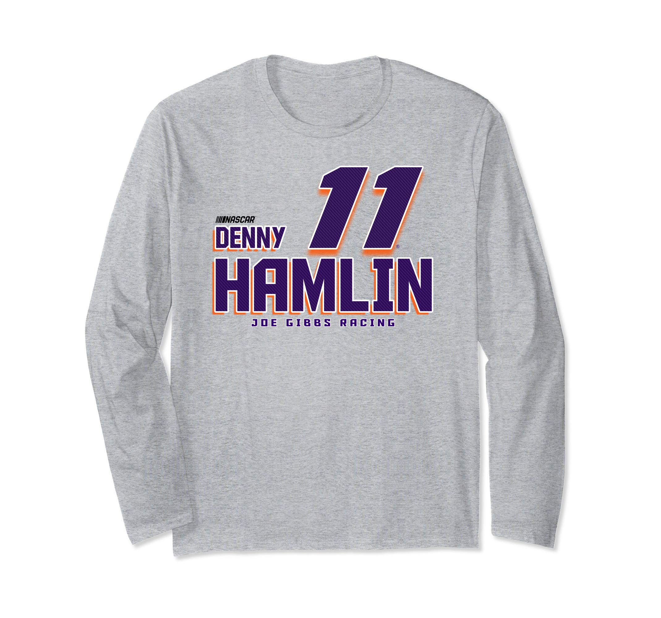 NASCAR - Denny Hamlin - Carbon Fiber Long Sleeve T-Shirt