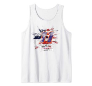 nascar - denny hamlin - fireworks tank top