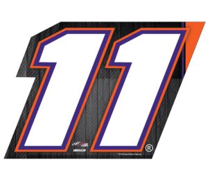 denny hamlin #11 jumbo number decal