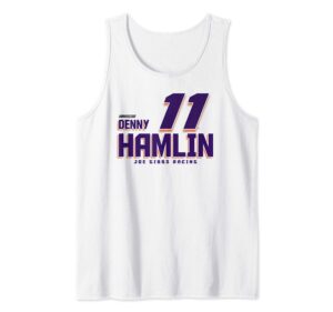 nascar - denny hamlin - carbon fiber tank top