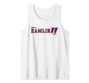 nascar - denny hamlin - waving flag tank top