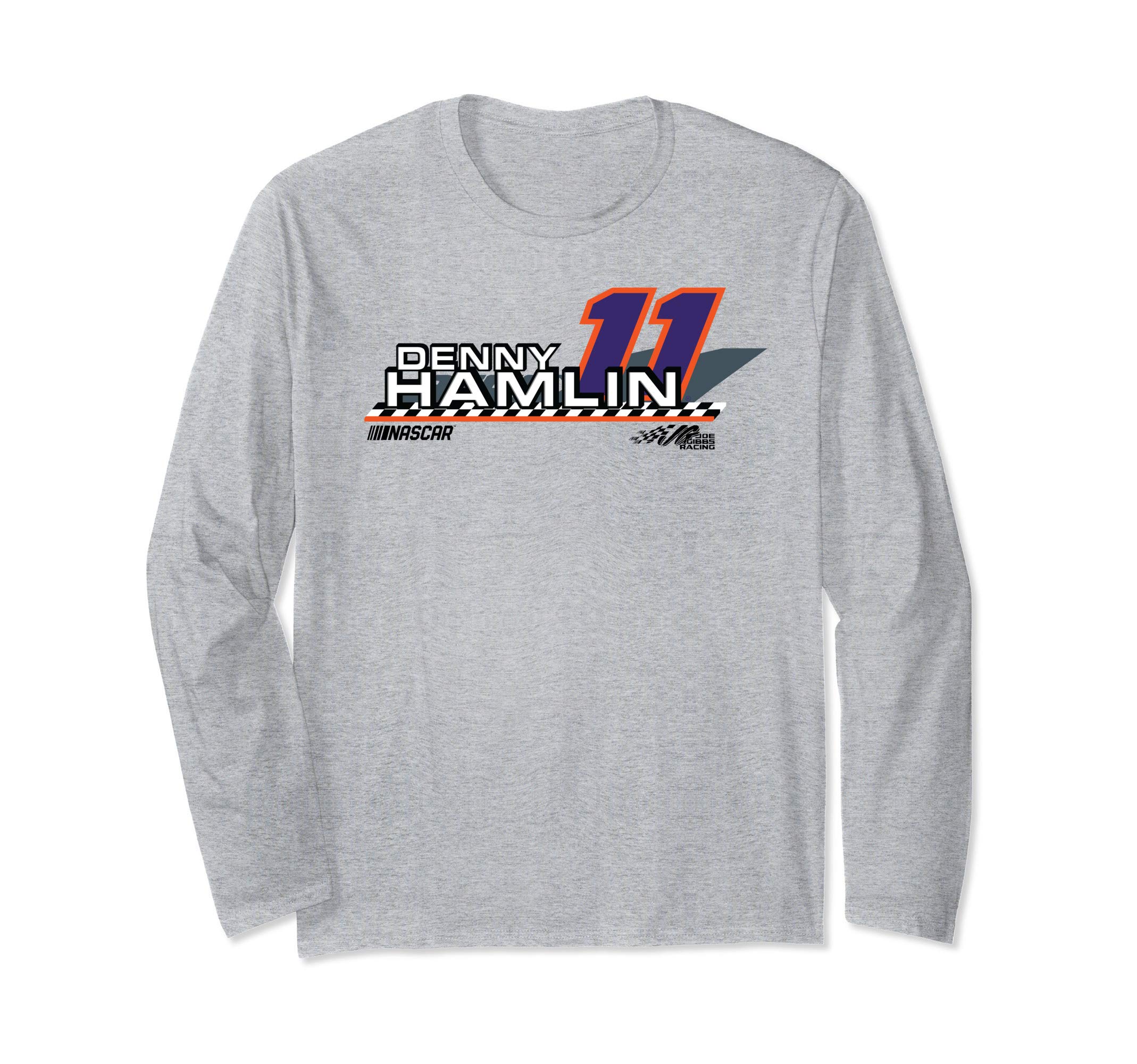 NASCAR - Denny Hamlin - Drop Shadow Long Sleeve T-Shirt