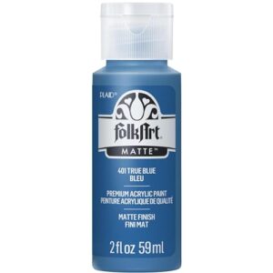 folkart k401 acrylic paint, 2 oz, true blue