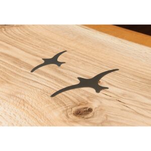 WoodRiver Aluminum Seagull Inlays - Large 3 Pack