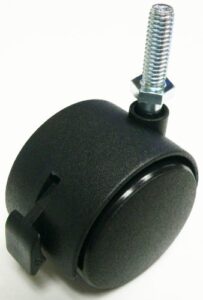 oajen 2" 50mm caster, locking, brake, 1/4" - 20 x 1", 4 pack, 90 lbs raing each