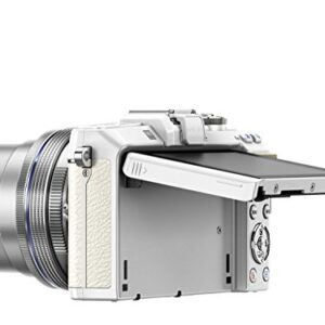 Olympus PEN Lite E-PL7 (White) with 14-42mm F3.5-6.3 EZ Lens (Silver) - International Version (No Warranty)