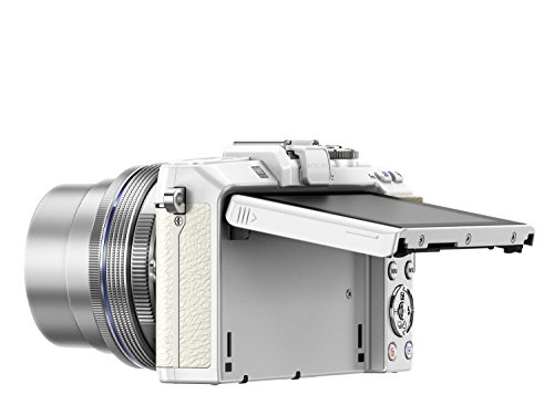 Olympus PEN Lite E-PL7 (White) with 14-42mm F3.5-6.3 EZ Lens (Silver) - International Version (No Warranty)