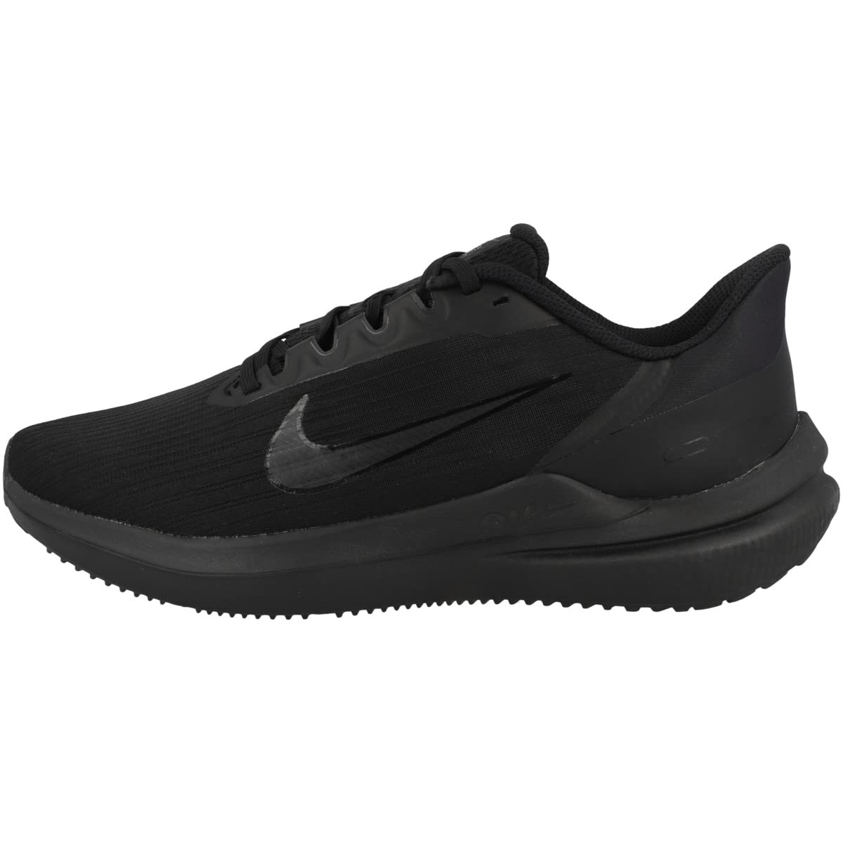 Nike Mens Air Winflo 9 Running Shoe, Black/Dk Smoke Grey, 12 M US