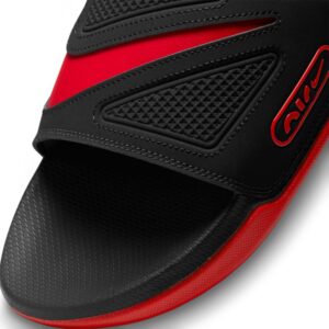 Nike Air Max Cirro Just Do It Athletic Sandal Solarsoft Slide (BLACK/UNIVERSITY RED, numeric_11)