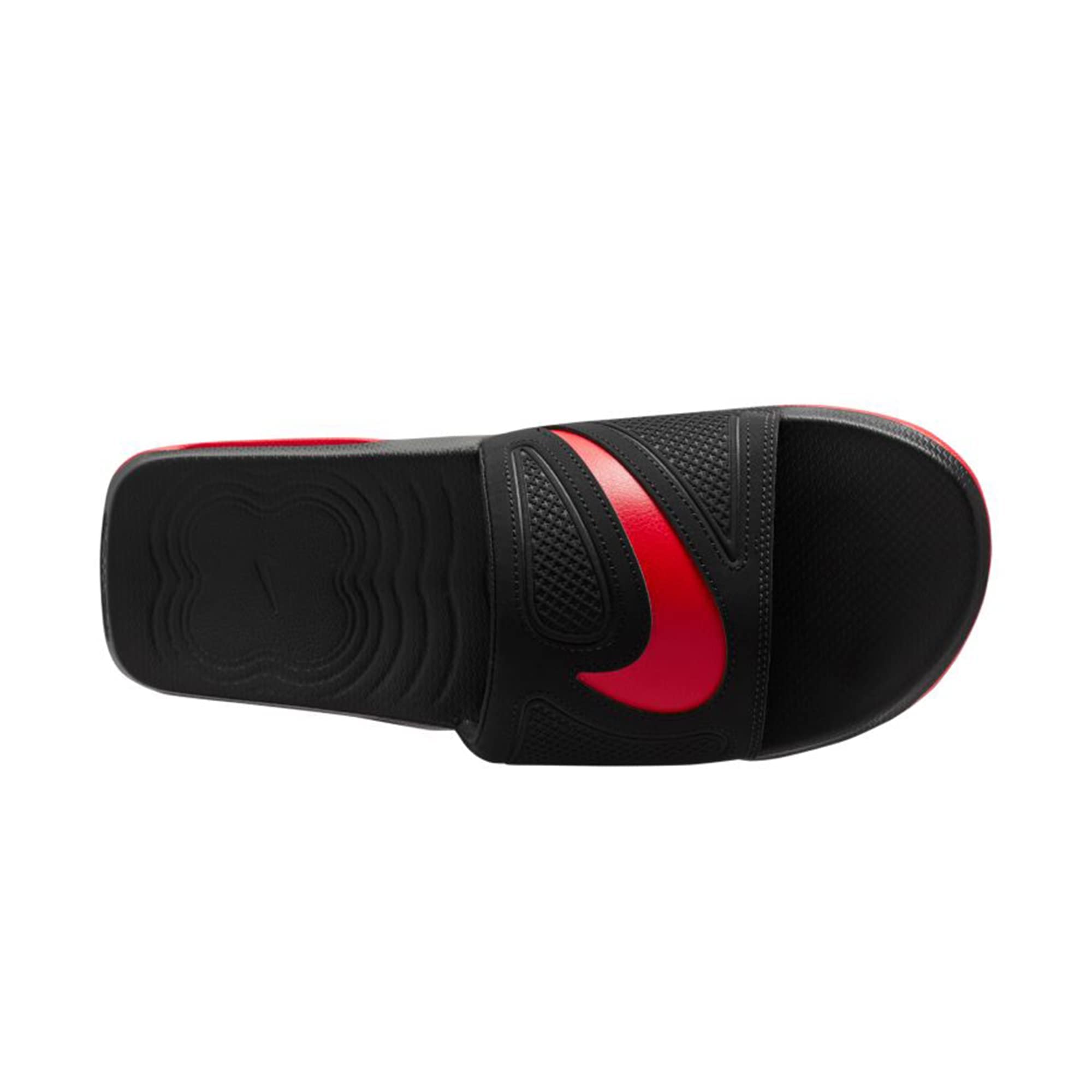 Nike Air Max Cirro Just Do It Athletic Sandal Solarsoft Slide (BLACK/UNIVERSITY RED, numeric_11)