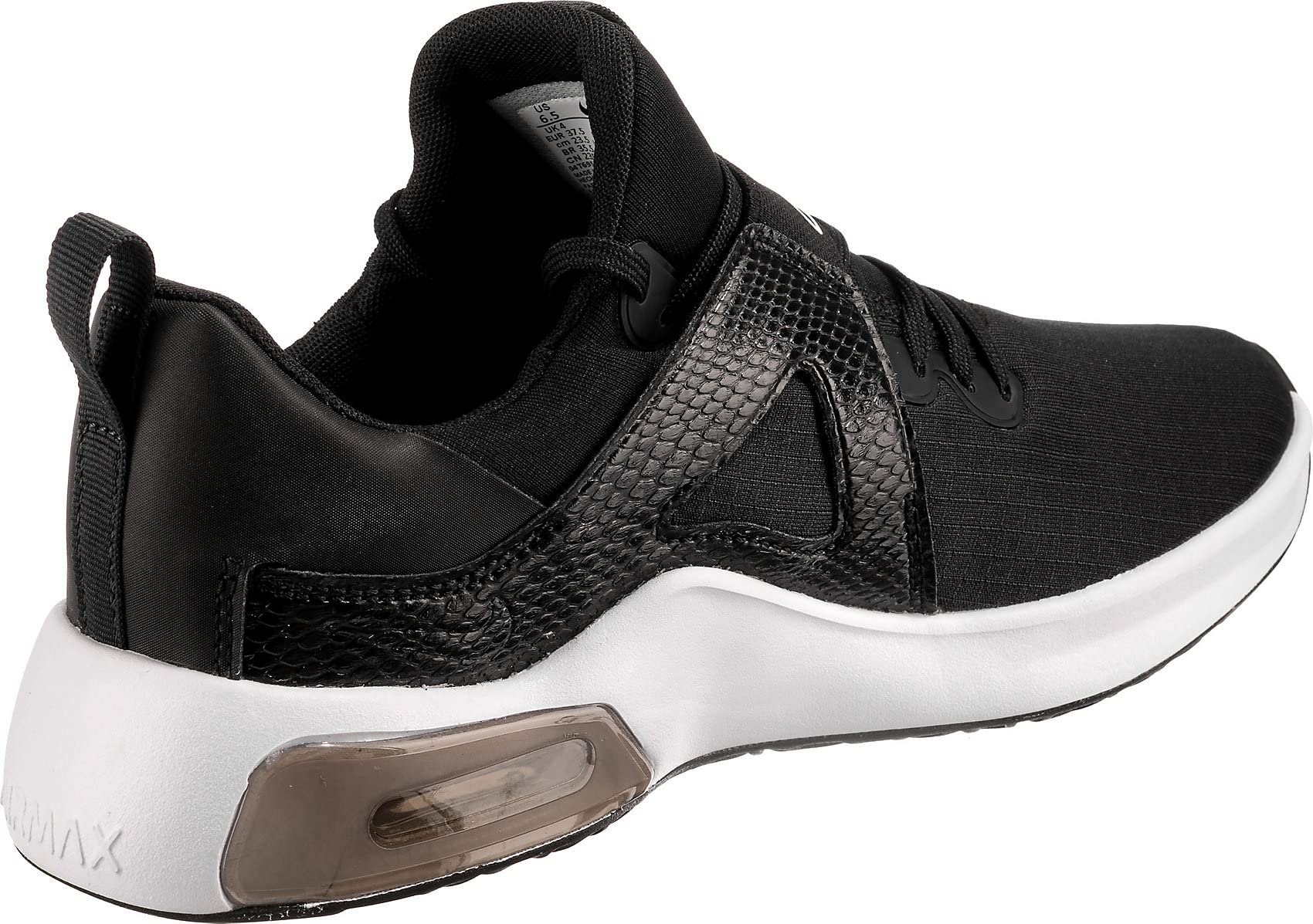 Nike Women's DD9285-010 Air Max Bella TR 5 Gymnastics Shoes, Black/White-dk Smoke Grey, 6.5