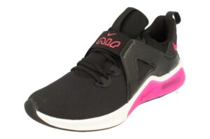 nike women's air max bella tr 5 trainers, black rush pink white 061, 8.5 us