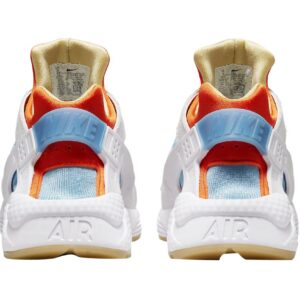 Nike Men's Air Huarache White/Safety Orange (DX2345 100) - 11