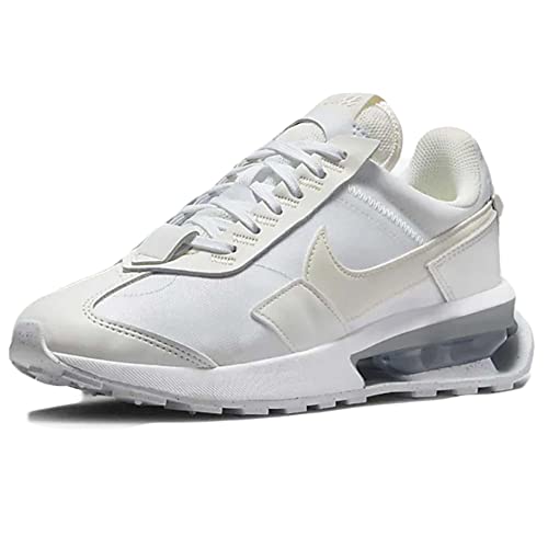 Nike Women's Air Max Pre-Day, White/Phantom-summit White-met, 9