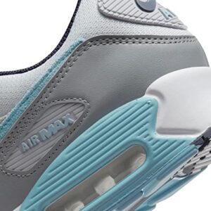 Nike Air Max 90 Men's Shoes (Pure Platinum/Worn Blue, us_Footwear_Size_System, Adult, Men, Numeric, Medium, Numeric_9)