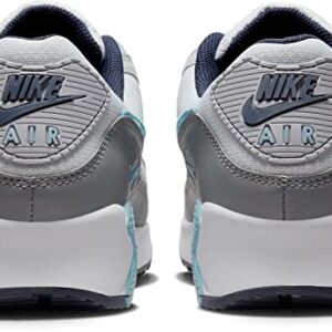 Nike Air Max 90 Men's Shoes (Pure Platinum/Worn Blue, us_Footwear_Size_System, Adult, Men, Numeric, Medium, Numeric_9)