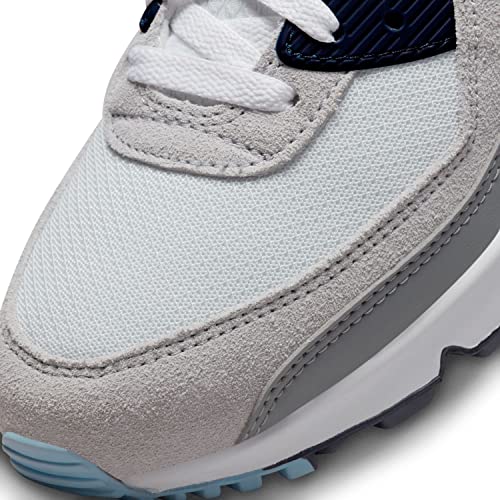 Nike Air Max 90 Men's Shoes (Pure Platinum/Worn Blue, us_Footwear_Size_System, Adult, Men, Numeric, Medium, Numeric_9)