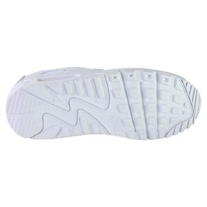 Nike Women's Training Running Shoe, White/White-Metallic Silver, US-0 / Asia Size s