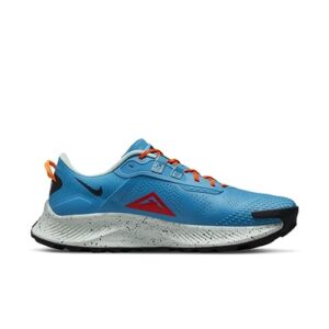 Nike Men's Pegasus Trail 3 Running Shoe, Laser Blue/Habanero Red, 10.5